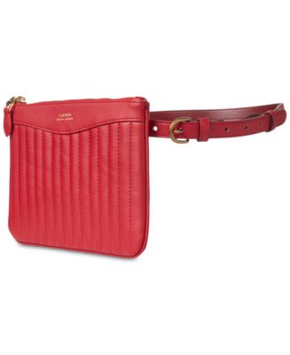 Lauren Ralph Lauren Quilted Belt Bag - Macy's