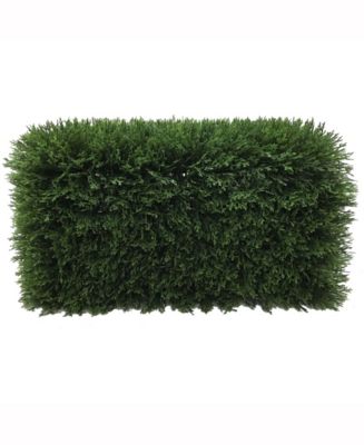 Vickerman Artificial Green Cedar Hedge, Uv Resistant - Macy's