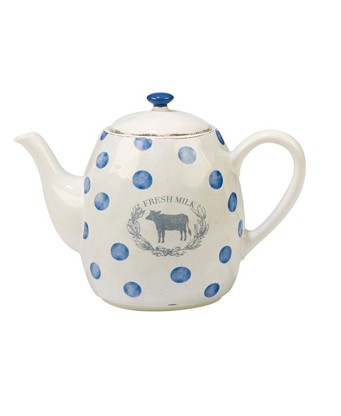 Certified International Urban Farmhouse Teapot - Macy's