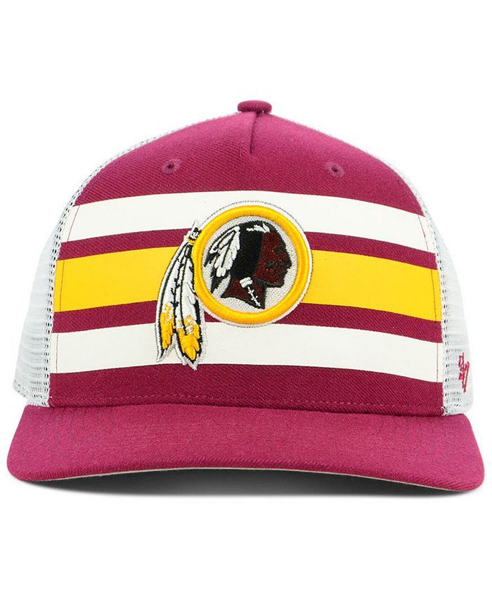 '47 Brand Washington Redskins Team Stripe MVP Cap - Macy's