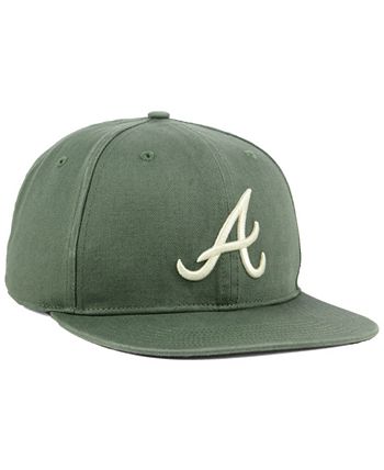 '47 Brand Atlanta Braves Moss Snapback Cap - Macy's