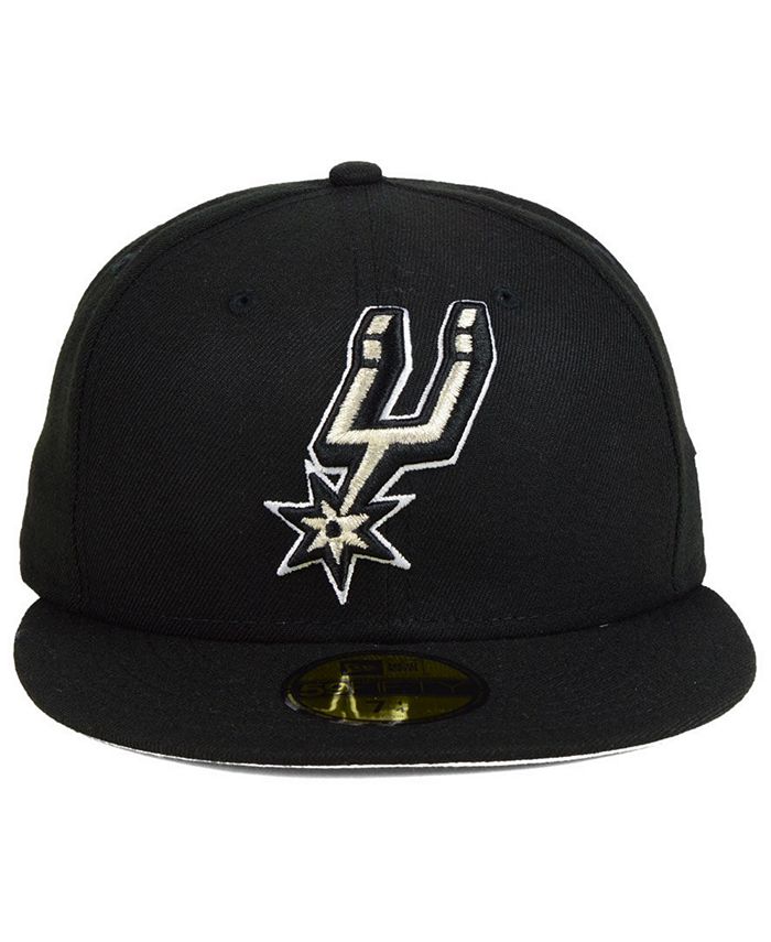 New Era San Antonio Spurs Basic 59FIFTY Fitted Cap 2018 - Macy's