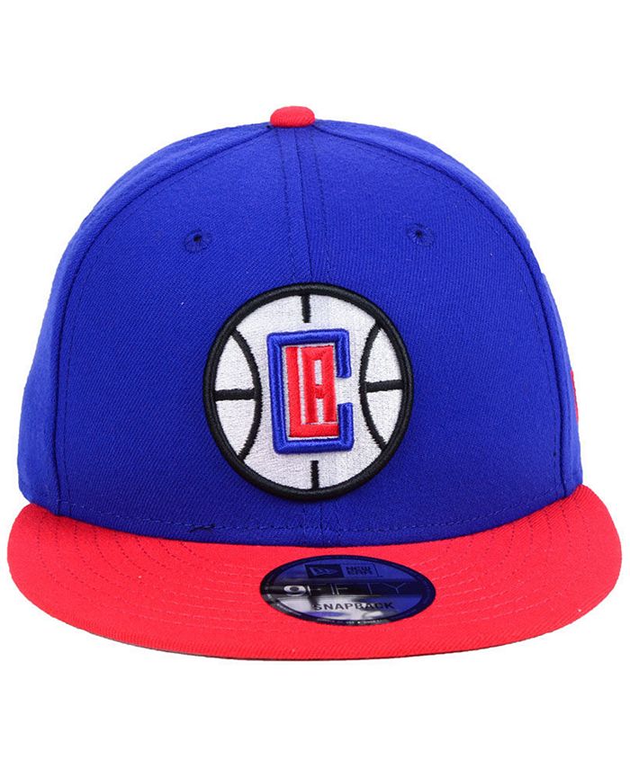 New Era Los Angeles Clippers Basic 2 Tone 9FIFTY Snapback Cap - Macy's