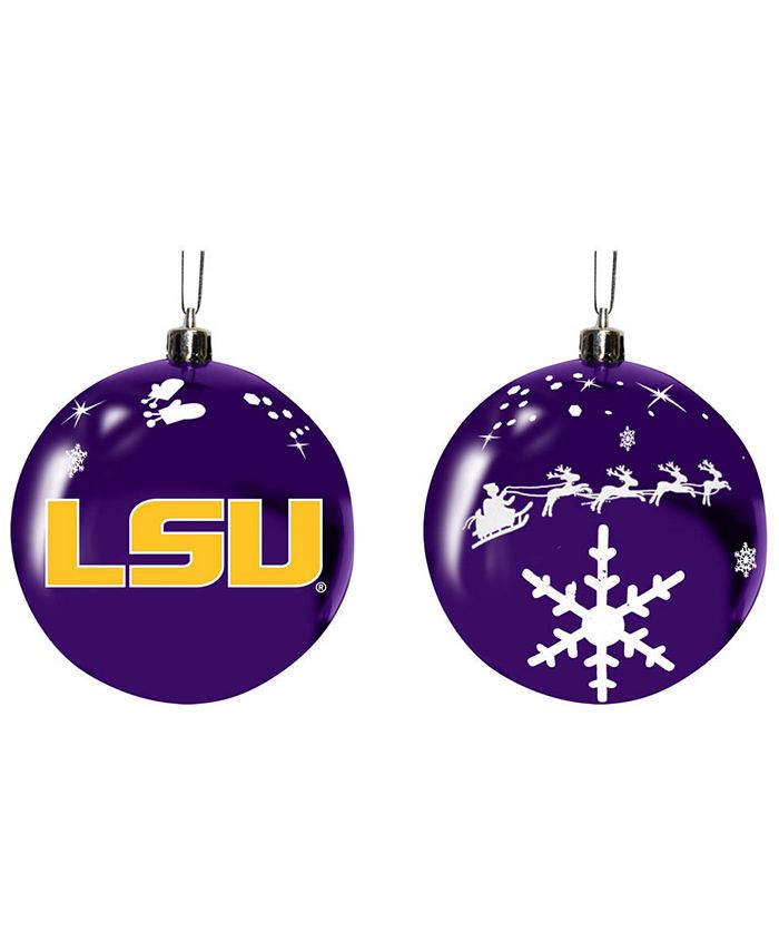 Memory Company LSU Tigers 3" Sled Glass Ball - Macy's