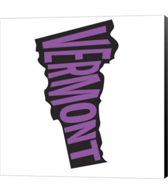 Vermont Letters by Art Licensing Studio Canvas Art - Macy's