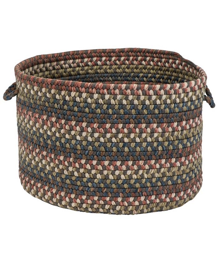 Colonial Mills Cedar Cove Braided Storage Basket - Macy's
