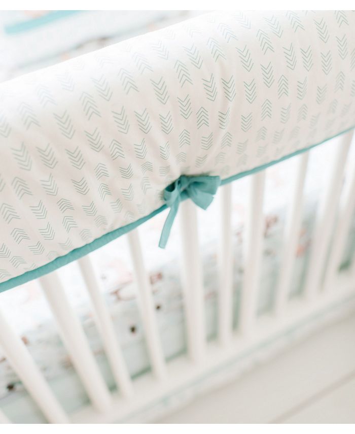 My Baby Sam Forest Friends Crib Rail Cover - Macy's