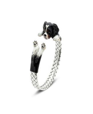 Cavalier King Charles Spaniel Adjustable Bracelet in Sterling Silver ...