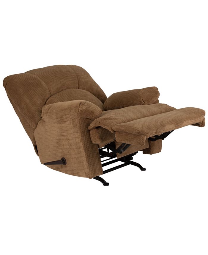 Flash Furniture Contemporary Feel Good Camel Microfiber Rocker Recliner ...