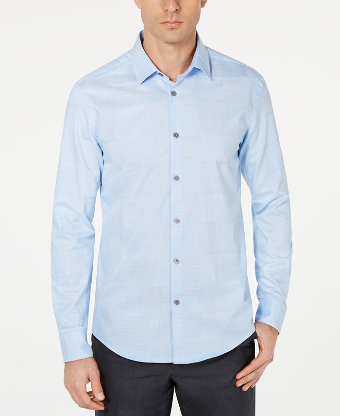 Alfani Men's Layton Fine Line Shirt, Created for Macy's - Macy's