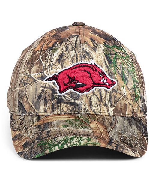 Top of the World Arkansas Razorbacks Berma Camo Flex Fitted Cap ...