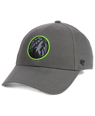'47 Brand Minnesota Timberwolves Charcoal Pop MVP Cap - Macy's