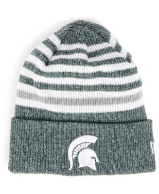 New Era Michigan State Spartans Striped Chill Knit Hat - Macy's