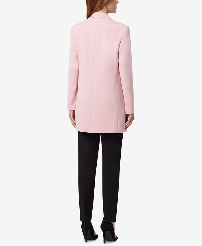 Tahari ASL Tahari Petite ASL Notched-Collar Kiss-Front Jacket - Macy's