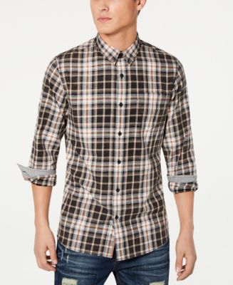 American Rag Men's Plaid Shirt, Created for Macy's - Macy's