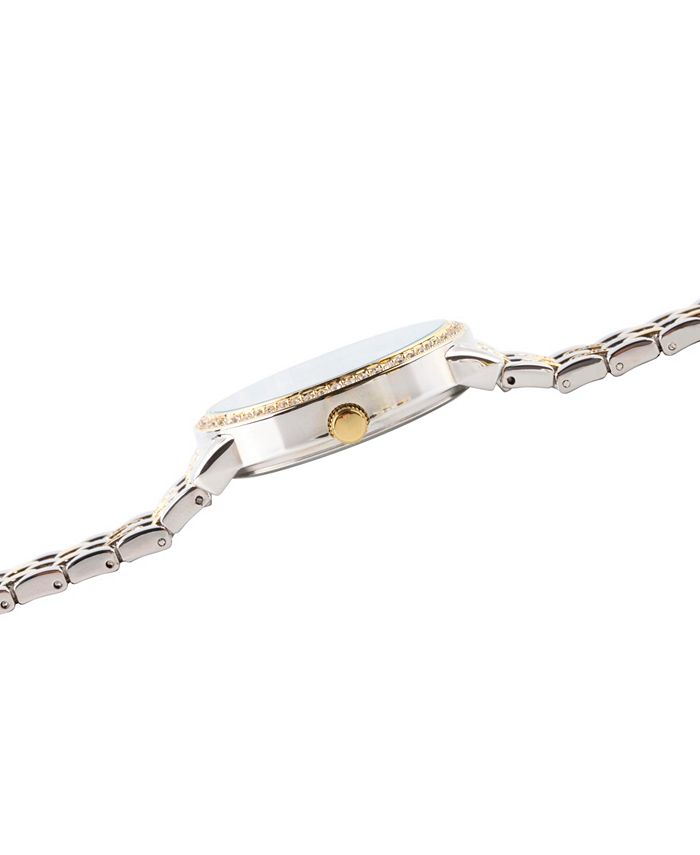 ewatchfactory Disney Princess Ariel Women's Two Tone Alloy Glitz Watch ...