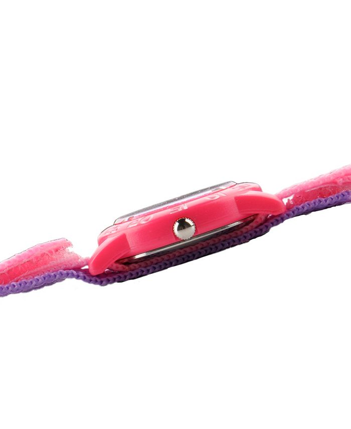 ewatchfactory Disney Frozen Elsa & Anna Girls' Pink Plastic Time ...