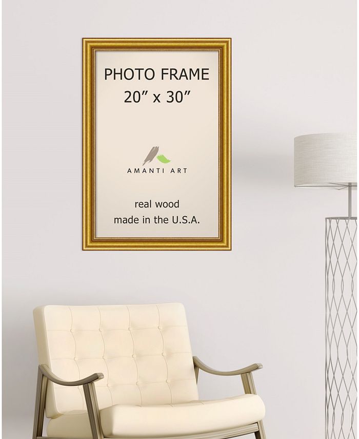 Amanti Art Townhouse Gold 20" X 30" Opening Wall Picture Photo Frame ...