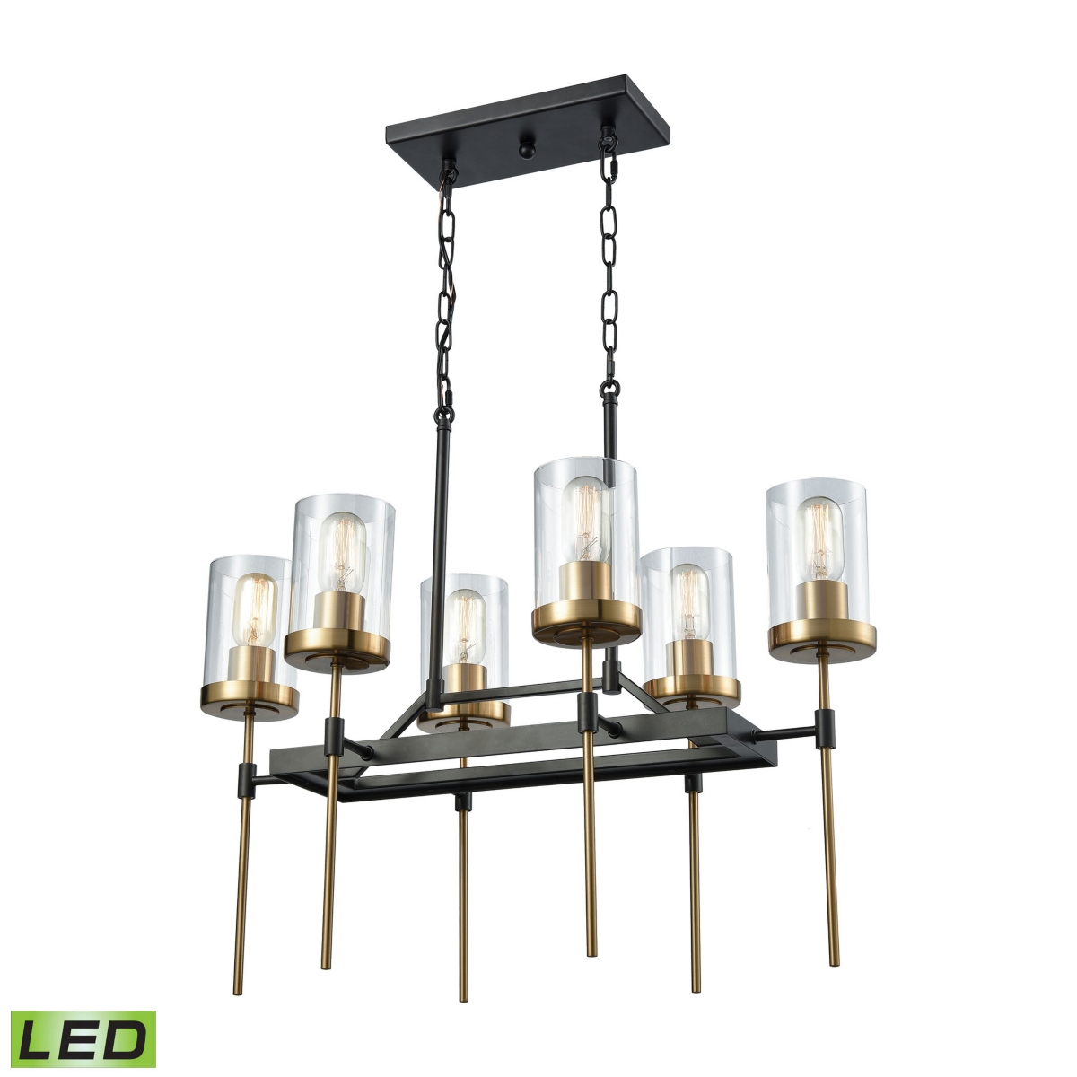 Click here for North Haven 6 Light Chandelier in Oil Rubbed Bronz... prices