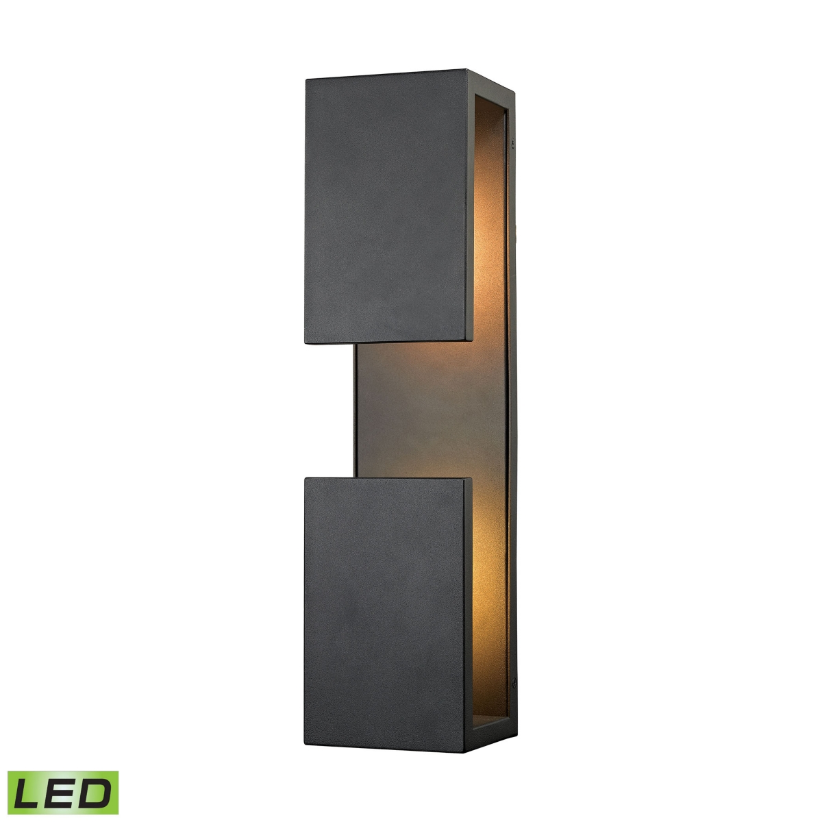 Click here for Pierre Led Outdoor Wall Sconce in Textured Matte B... prices