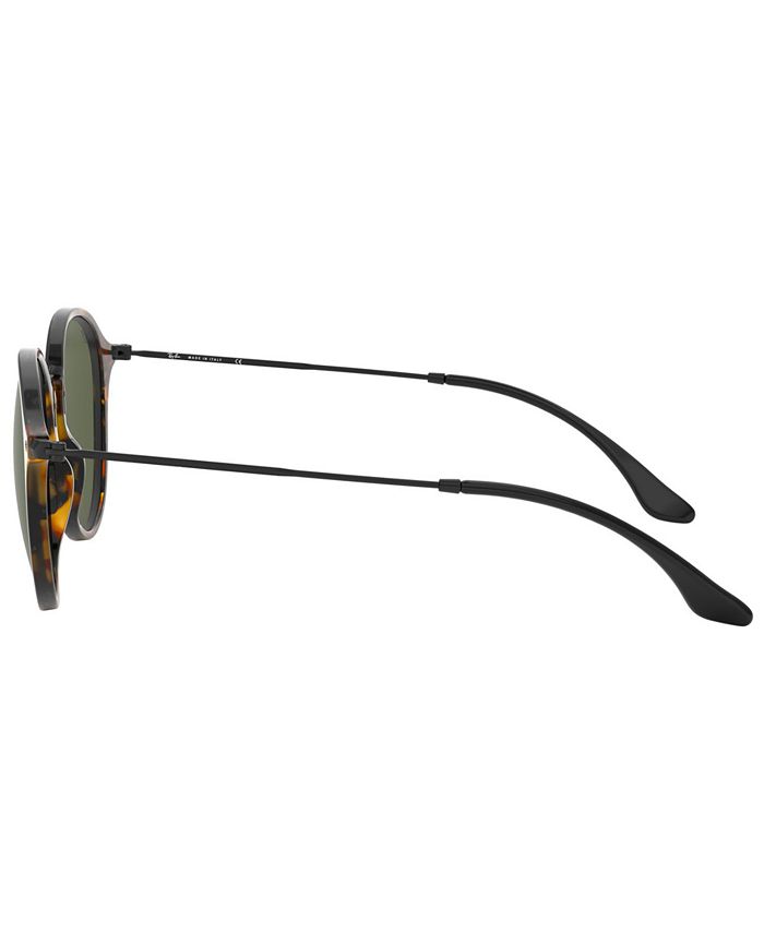 Ray-Ban Sunglasses, RB2447 ROUND FLECK - Macy's