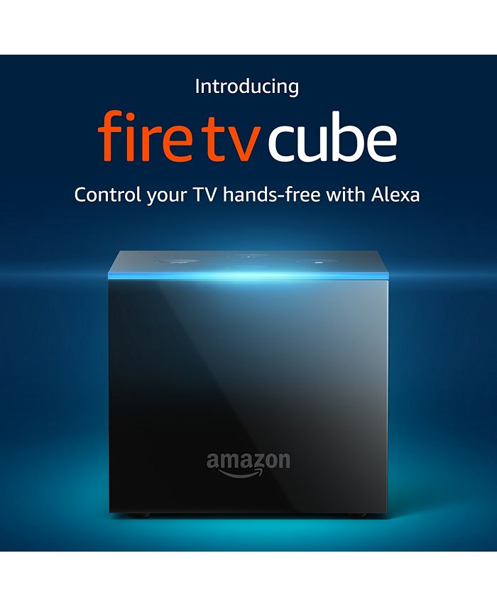 Amazon Alexa Enabled Fire TV Cube - Macy's