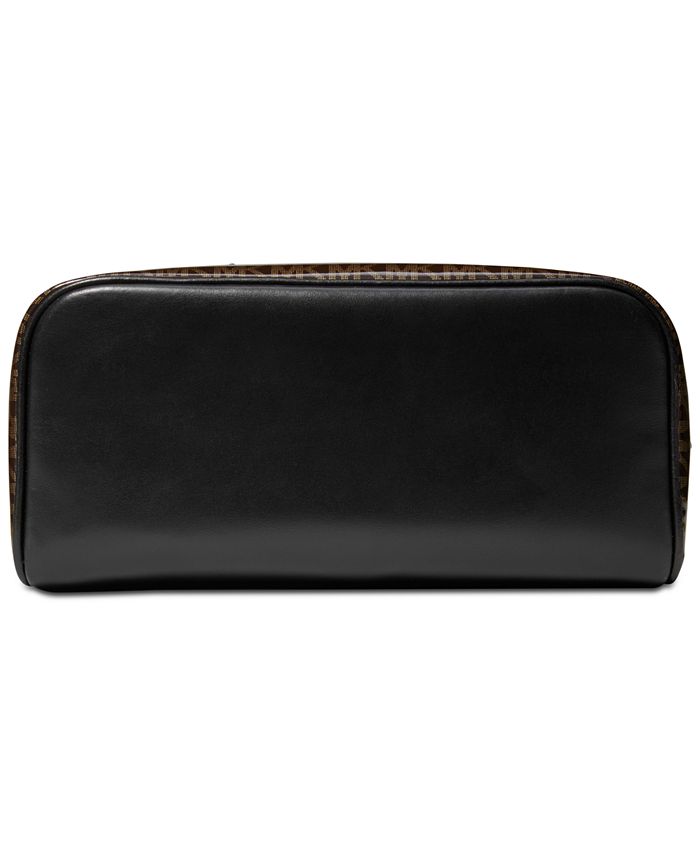 Michael Kors Signature Glossy Rhea Zip Backpack, Created for Macy's ...