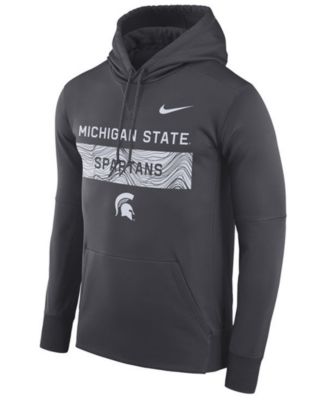 Nike Men's Michigan State Spartans Staff Pullover Hooded Sweatshirt ...