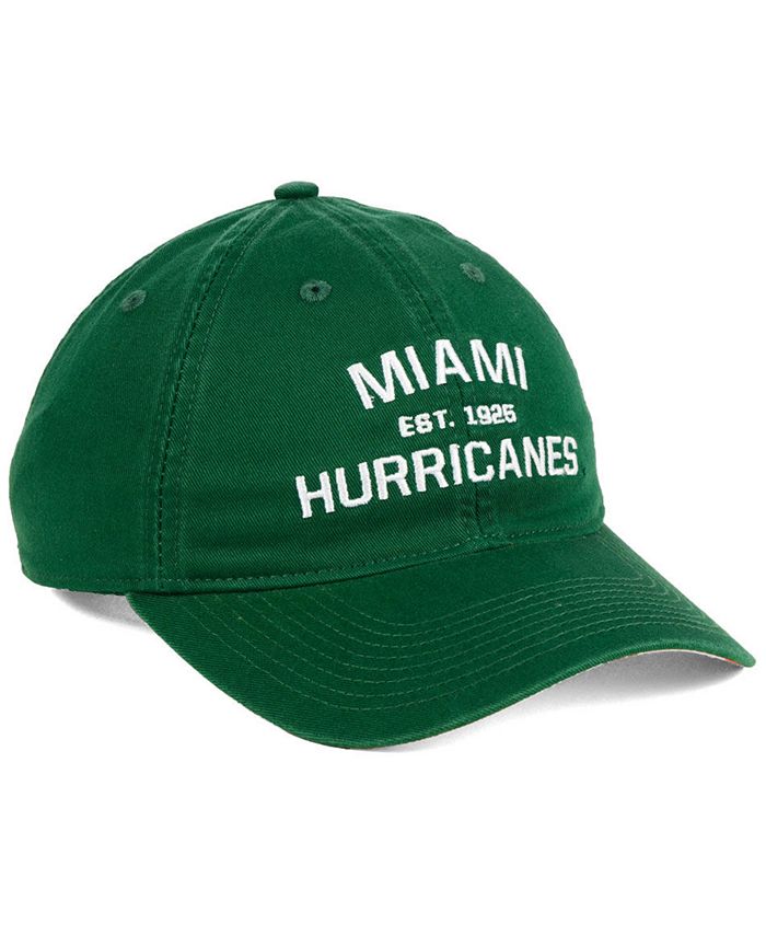 adidas Miami Hurricanes Stadium Performance Wordmark Adjustable ...