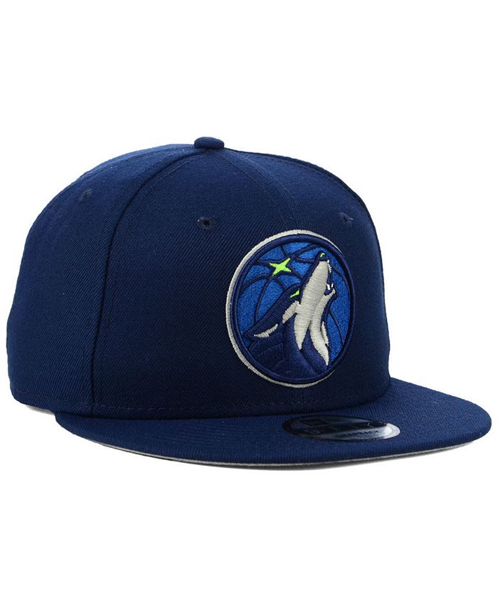 New Era Minnesota Timberwolves Basic 9FIFTY Snapback Cap - Macy's