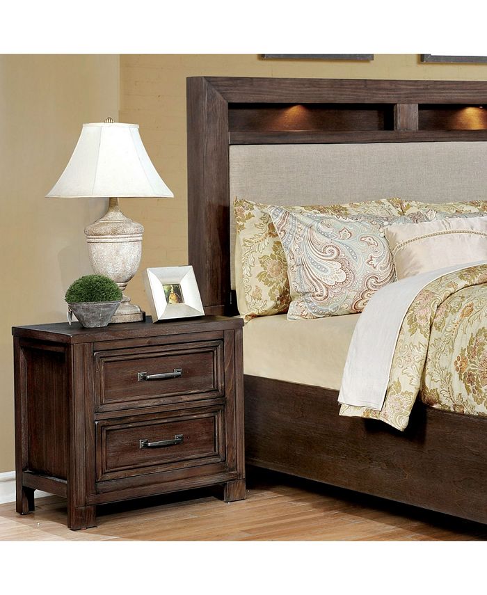 Furniture of America Jexter USB Outlet Nightstand - Macy's