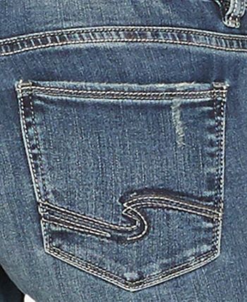 Silver Jeans Co. Tuesday Ripped Bootcut Jeans - Macy's