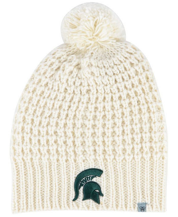 Top of the World Women's Michigan State Spartans Slouch Pom Knit Hat ...