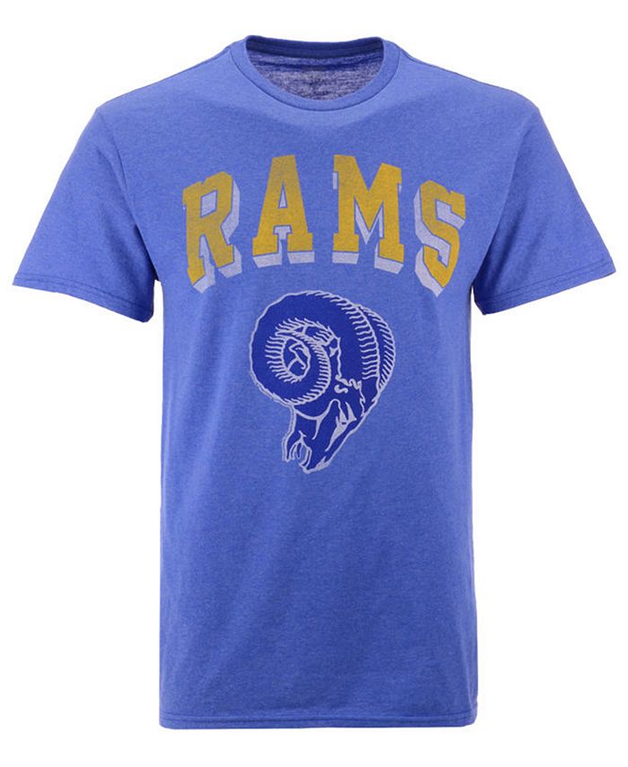 Authentic NFL Apparel Men's Los Angeles Rams Shadow Arch Retro T-Shirt ...
