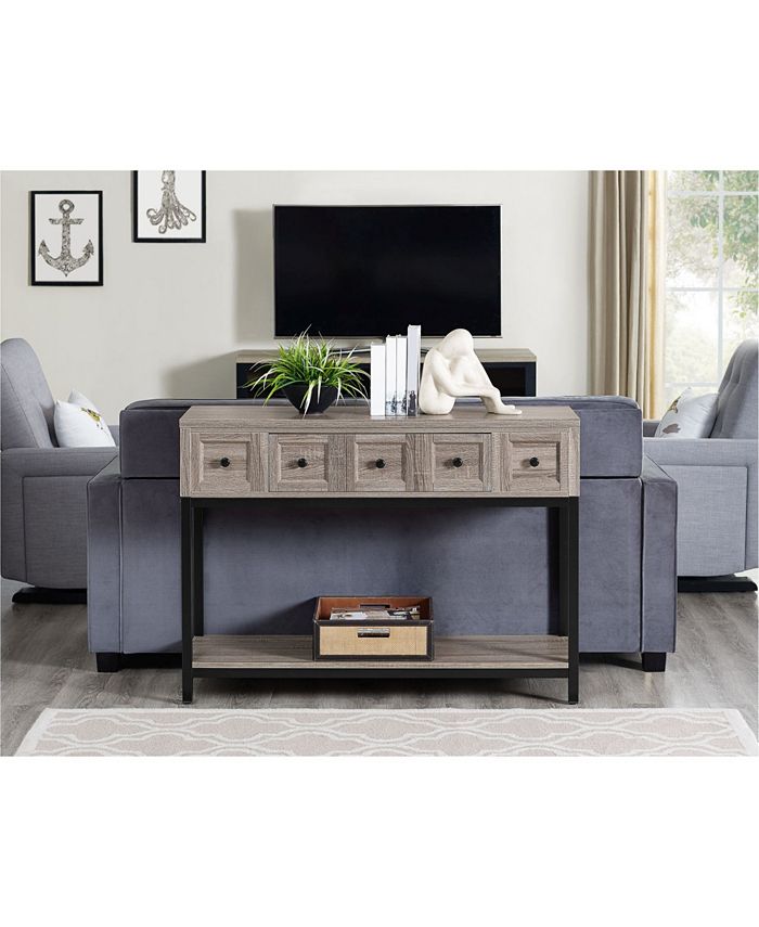 Ameriwood Home Whisperwood Console Table - Macy's