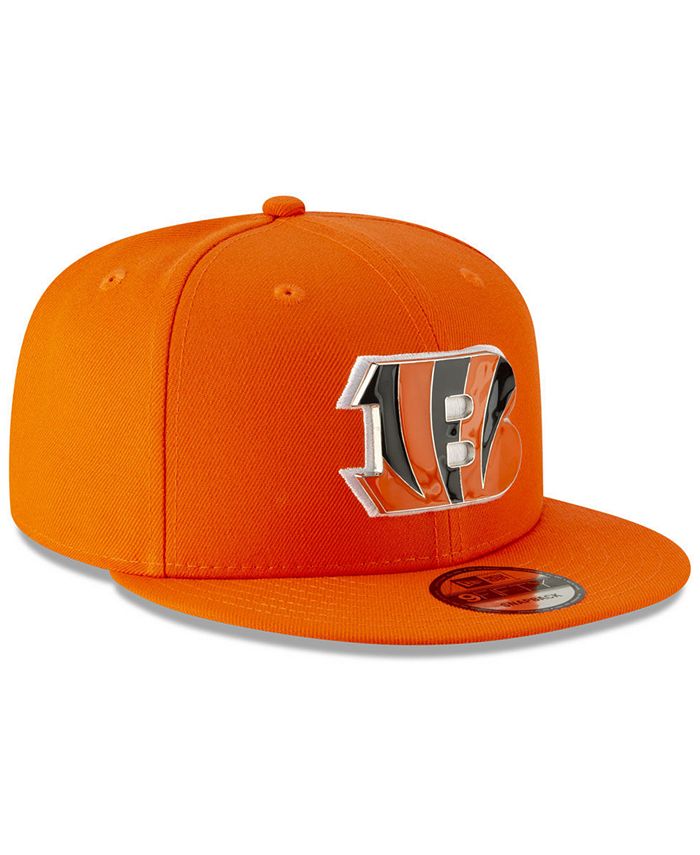 New Era Cincinnati Bengals Metal Thread 9FIFTY Snapback Cap - Macy's