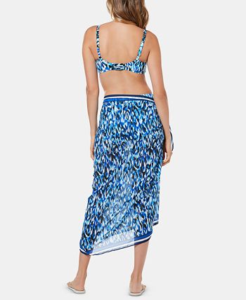 Miraclesuit Printed Pareo Cover-Up - Macy's
