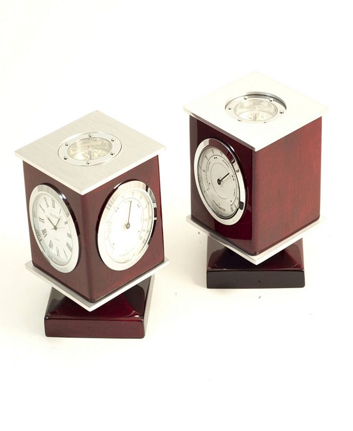 Bey-Berk Desk Accent Clock - Macy's