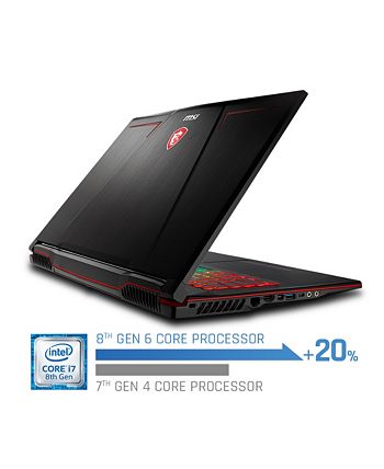 MSI GP63 Leopard-041 15.6" Performance Gaming Laptop RGB - Macy's