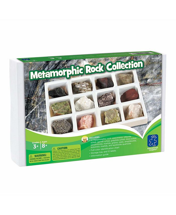 Learning Resources Educational Insights Metamorphic Rock Collection ...