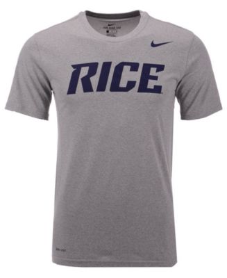 Nike Men's Rice Owls Dri-Fit Legend Wordmark T-Shirt - Macy's