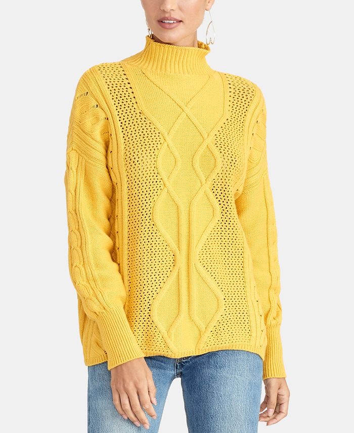 RACHEL Rachel Roy Chunky Cable-Knit Sweater, Created for Macy's - Macy's