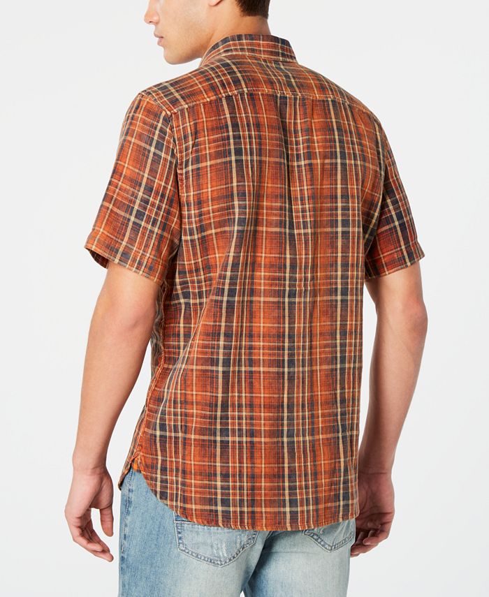 American Rag Men's Regular-Fit Plaid Shirt, Created for Macy's - Macy's
