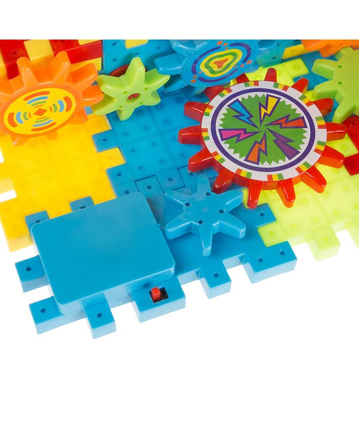 Trademark Global Interlocking Gear Building Set - 81 Piece By Hey Play ...