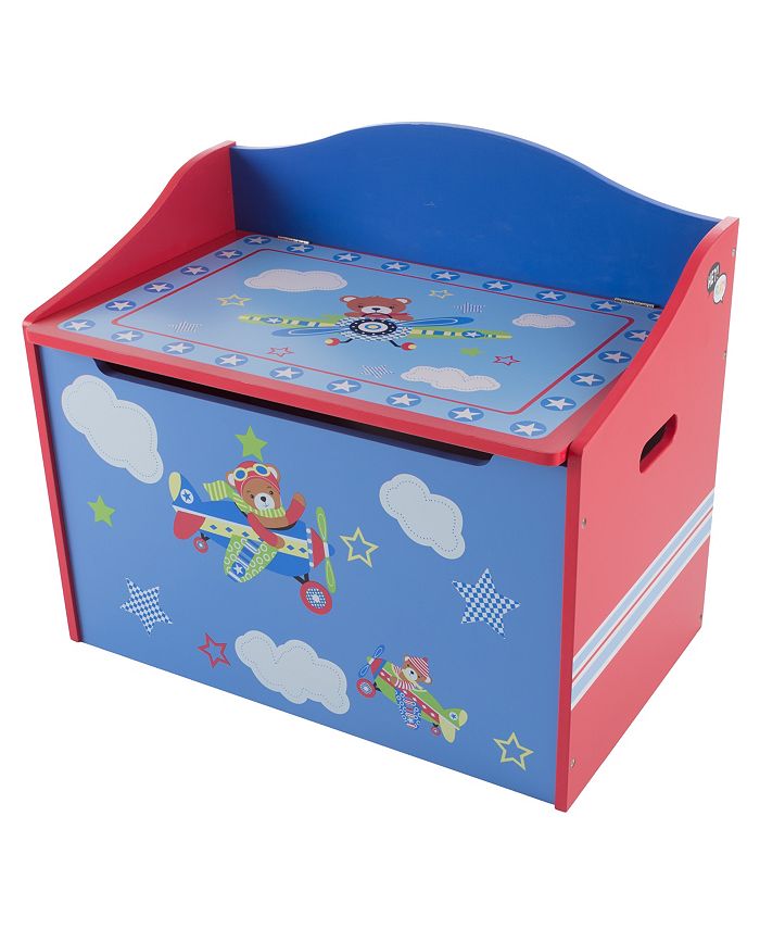 Trademark Global Toy Box - Storage Bench Seat By Hey Play - Macy's