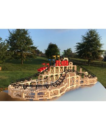 MIEH CDX Blocks Brick Construction Flyer Roller Coaster Building Set ...