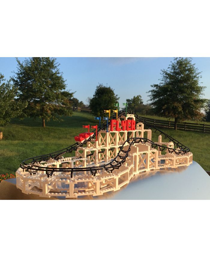 MIEH CDX Blocks Brick Construction Flyer Roller Coaster Building Set ...