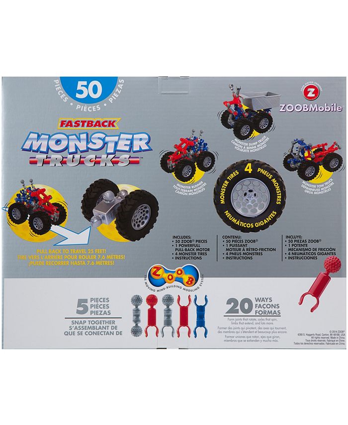 ZOOB Fastback Monster Trucks - Macy's