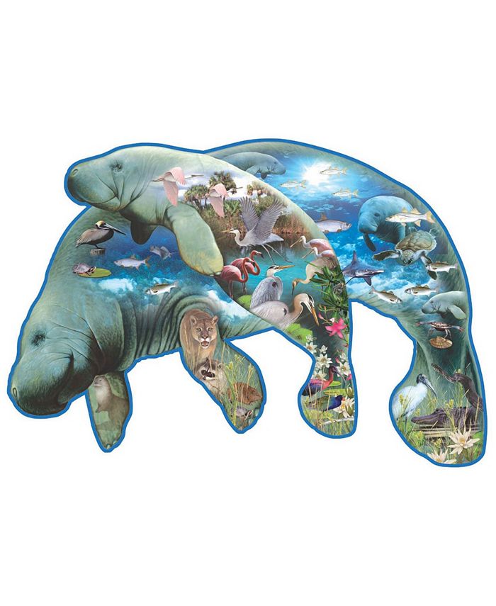 SunsOut Manatees - Shaped Puzzle- 1000 Piece - Macy's