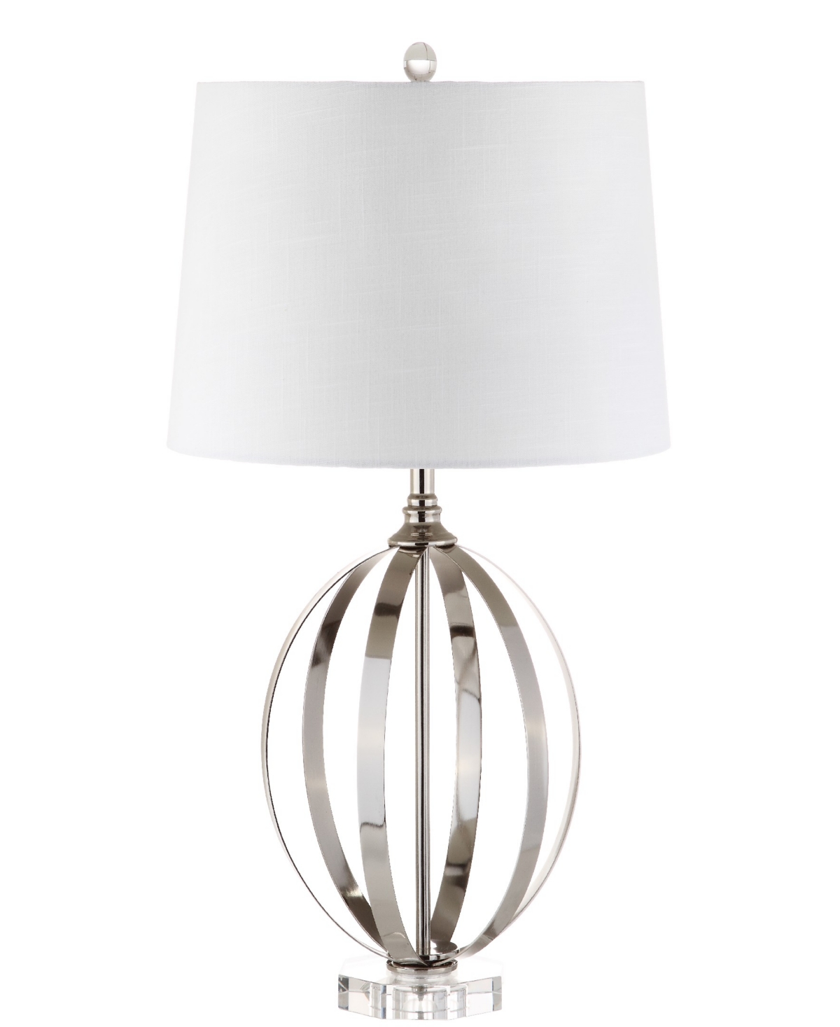 Click here for Jonathan Y Logan Led Table Lamp - Polished Nickel... prices